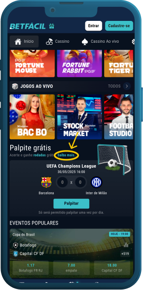 BETFÁCIL - A plataforma de apostas online que você confia!